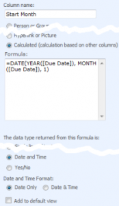 Use SharePoint filters to Show list items due in Current Calendar Month ...